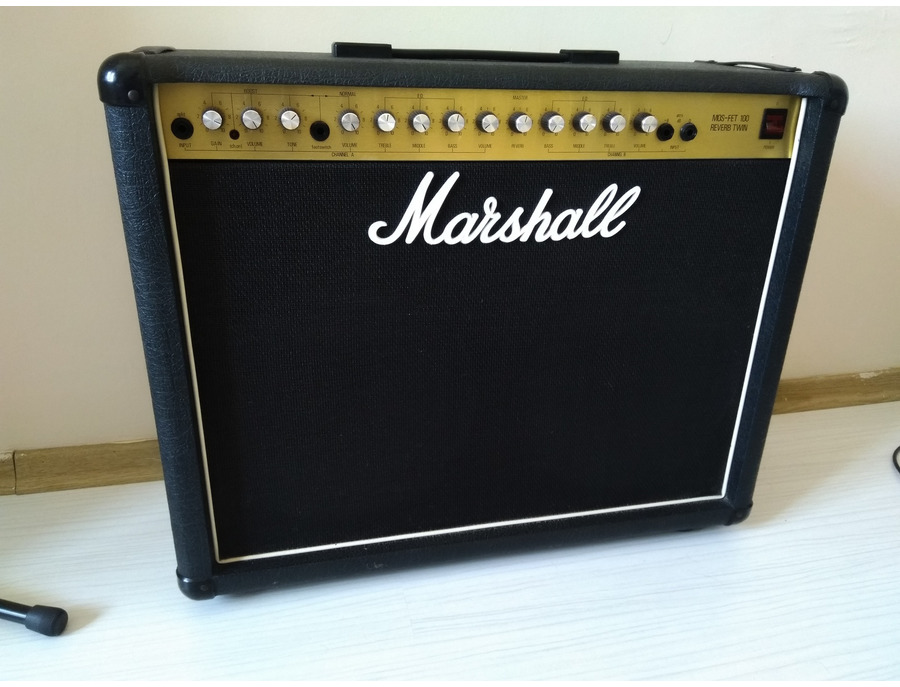 Marshall 5213 MOS-FET 100 Reverb Twin - What To Know & Where To Buy ...