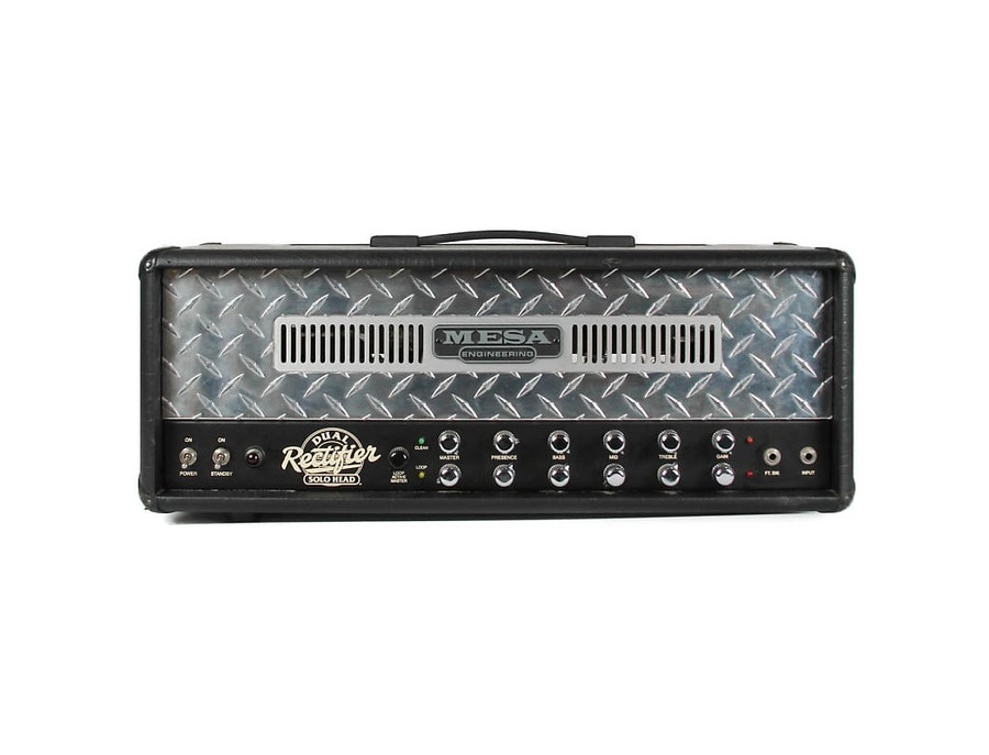 Mesa/Boogie Dual Rectifier Solo Head 2-Channel 100-Watt Head (1992 ...