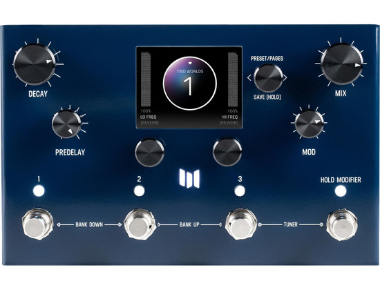 Meris MercuryX Modular Reverb System Pedal | Equipboard