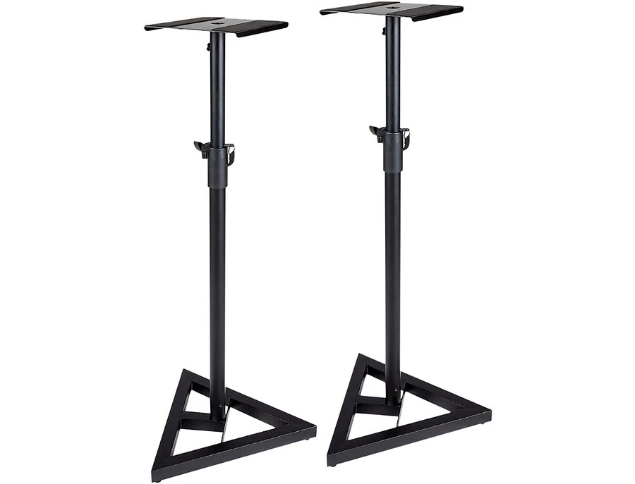 Proline Stands Pl6000p Adjustable Studio Monitor Stand Pair Black ...