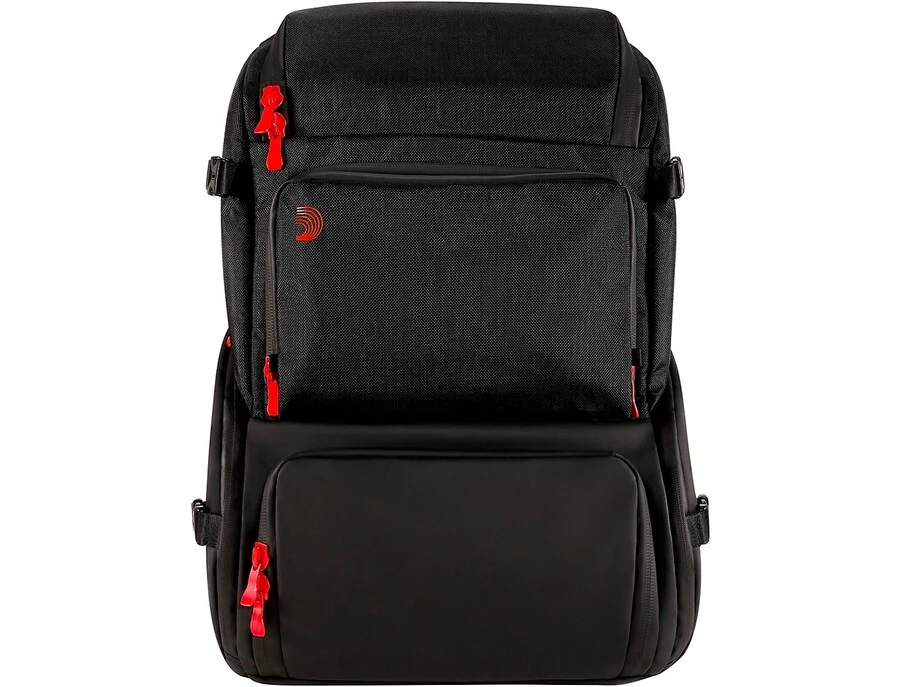 D'Addario Backline Gear Transport Backpack Red/Black - What To Know ...