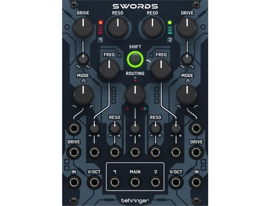 Behringer Swords Dual Analog Multimode Filter Eurorack Module - What To ...