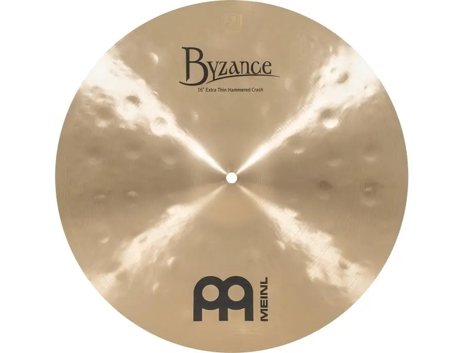 Meinl Cymbals Byzance Traditional Extra Thin Hammered Crash Cymbal ...
