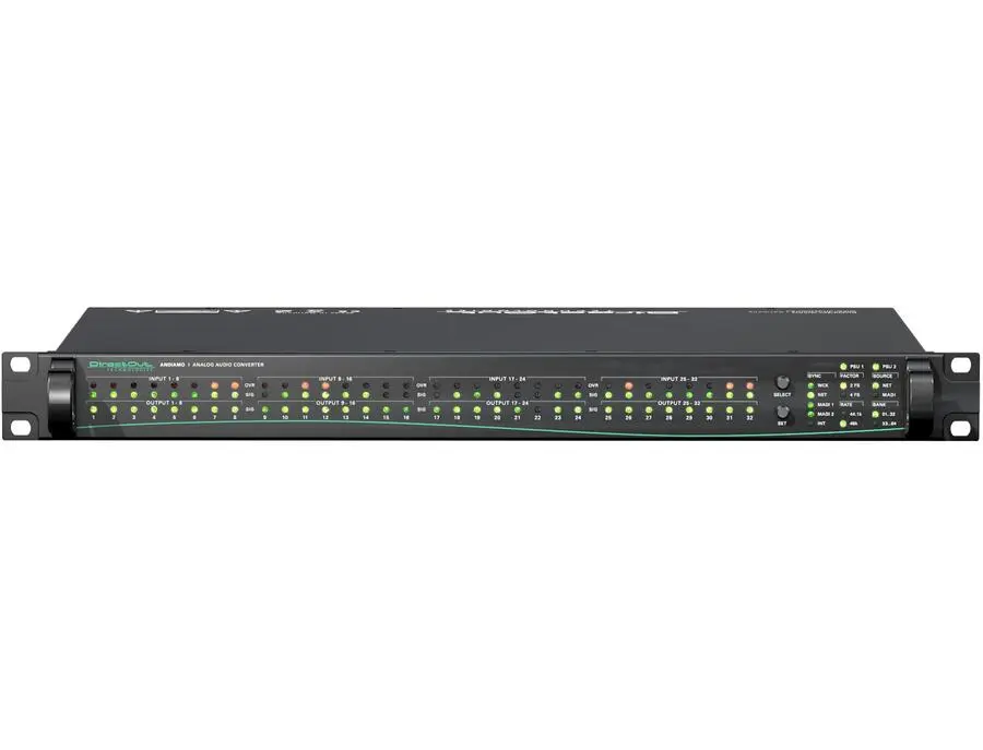 DirectOut Andiamo Dante 32 x 32 AD/DA Converter - What To Know & Where ...