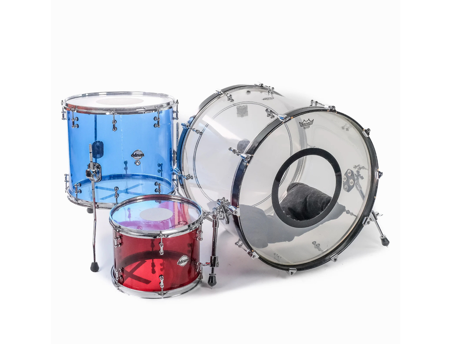 ddrum Vistalite 3 Piece Drum Kit - What To Know & Where To Buy | Equipboard
