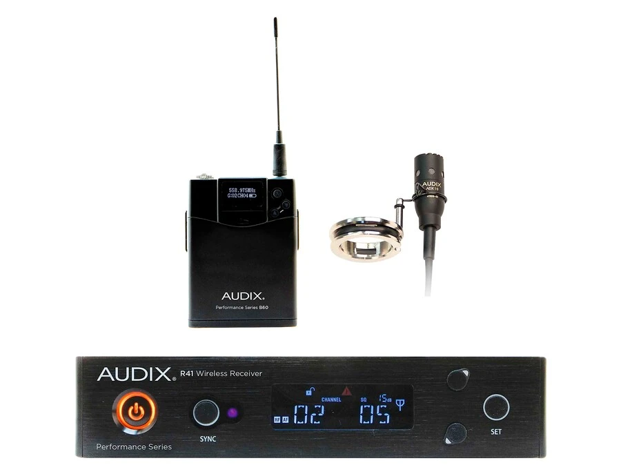 Audix AP41 FLUTE Wireless Instrument Microphone System (A Band, 522-554 ...