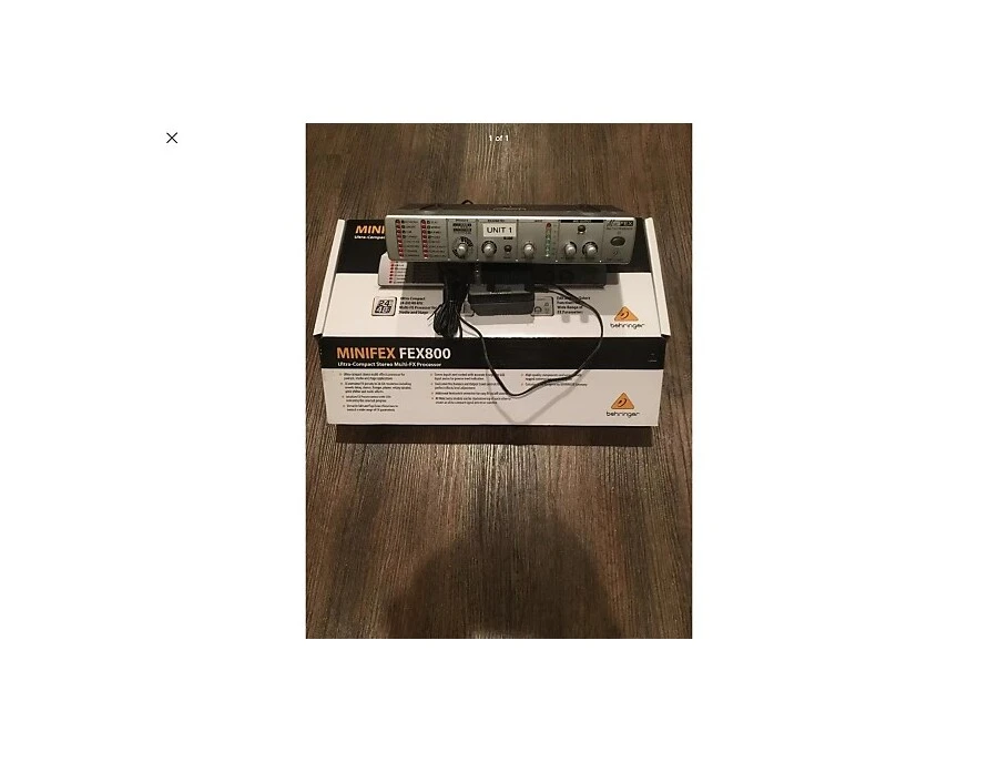 Behringer MiniFEX FEX800 Compact Multi-FX Processor - What To Know ...