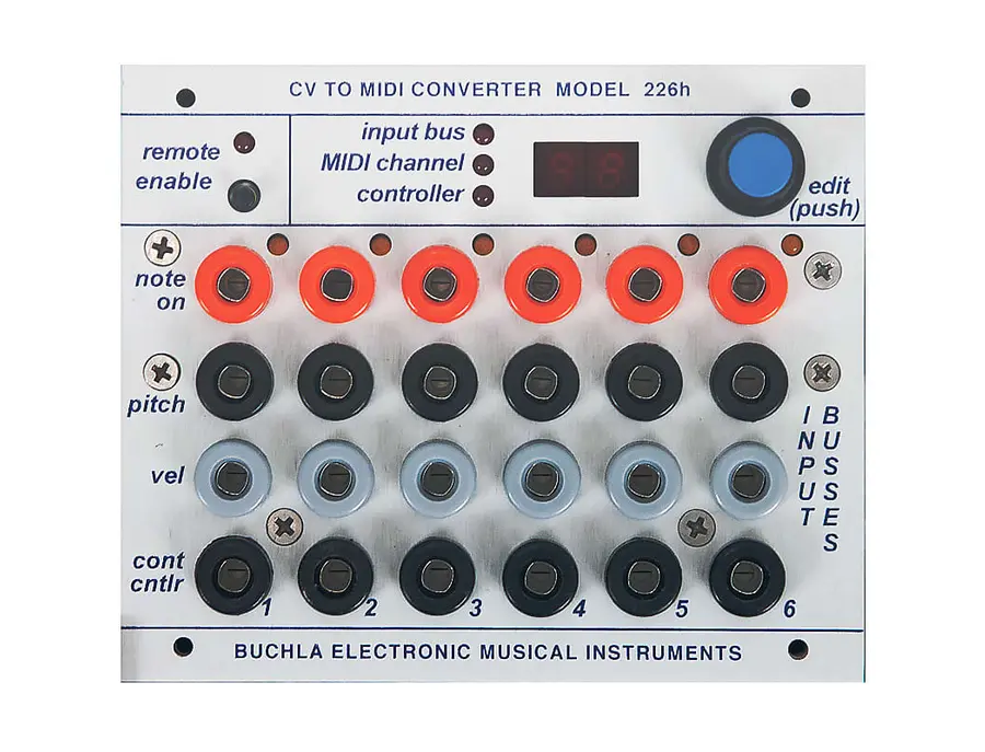 Buchla 226h CV-MIDI Interface - What To Know & Where To Buy | Equipboard