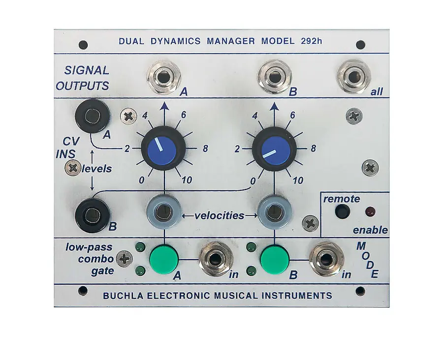 Buchla 292h Dual Lowpass Gate - What To Know & Where To Buy | Equipboard