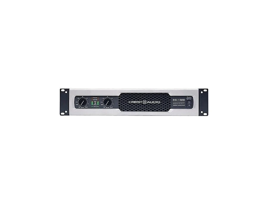 Crest Audio CD1000 1000-Watt Power Amplifier - What To Know & Where To ...