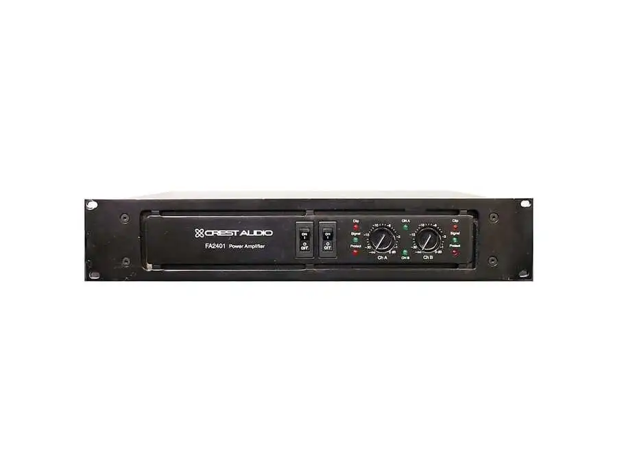 Crest Audio FA-2401 1200-Watt Power Amplifier - What To Know & Where To ...