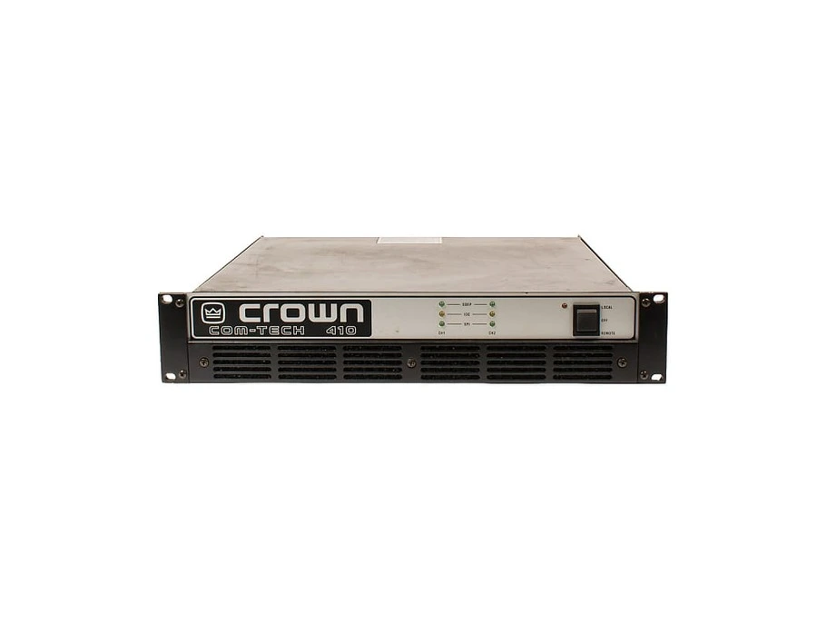 Crown Com-Tech 410 2-Channel Commercial Power Amplifier - What To Know ...