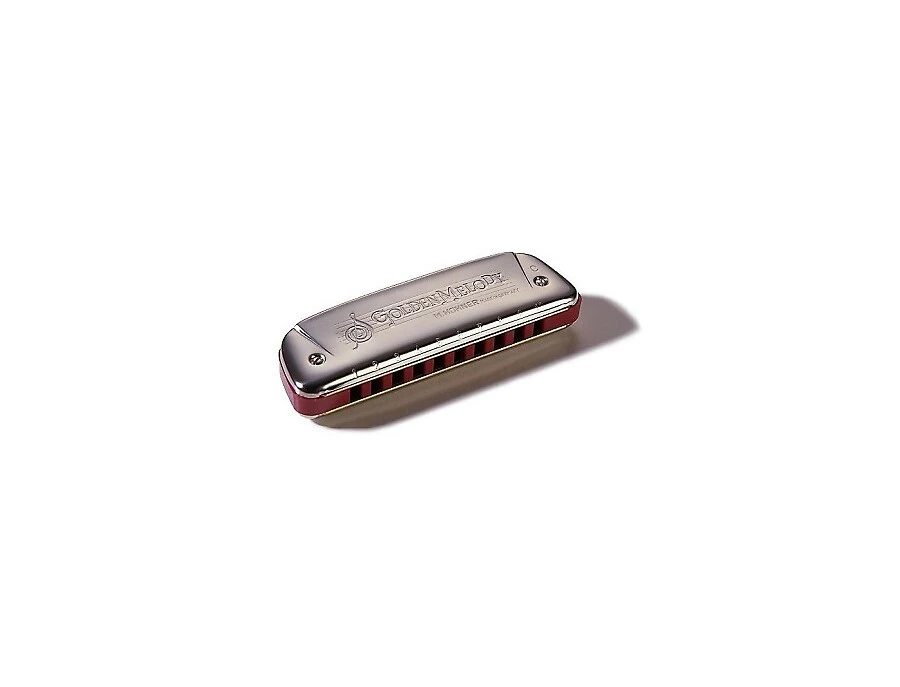 Hohner 542BL-A Progressive Series Golden Melody Harmonica - Key of A ...