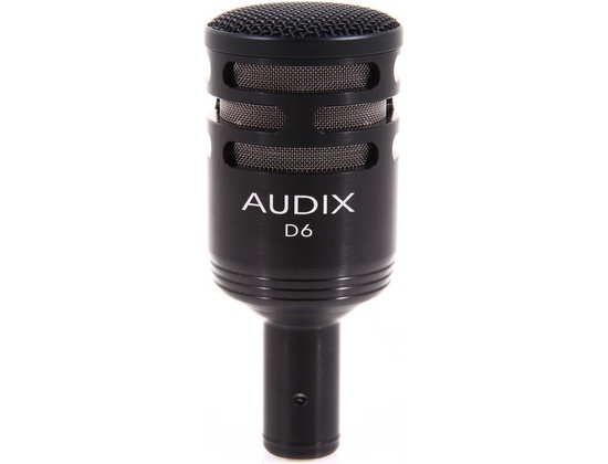 Audix D6 Cardioid Dynamic Kick Drum Microphone - ranked #25 in Dynamic ...