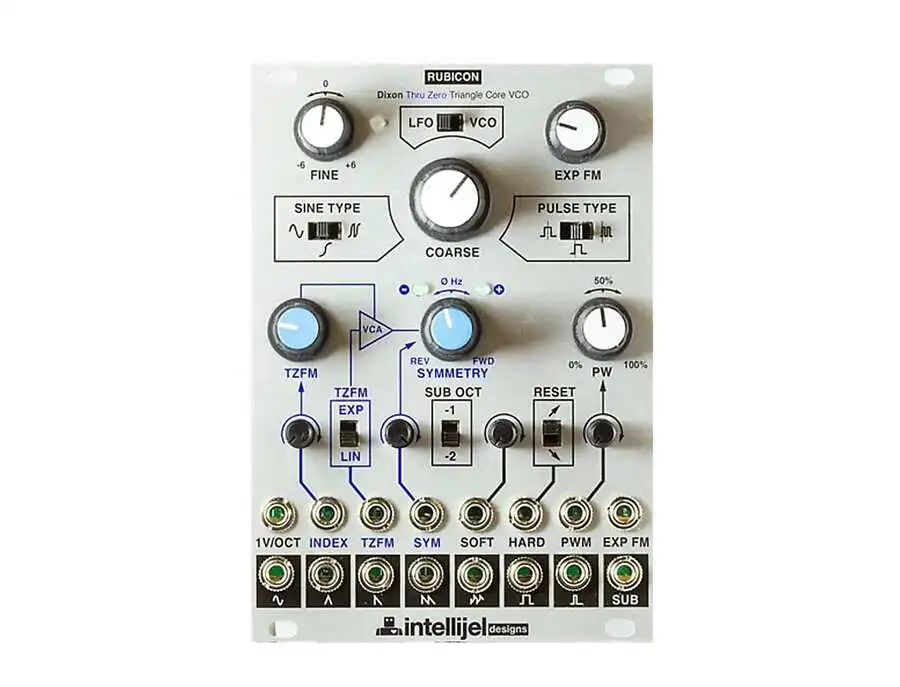 Intellijel Rubicon Through Zero VCO Eurorack Synth Module - What To ...