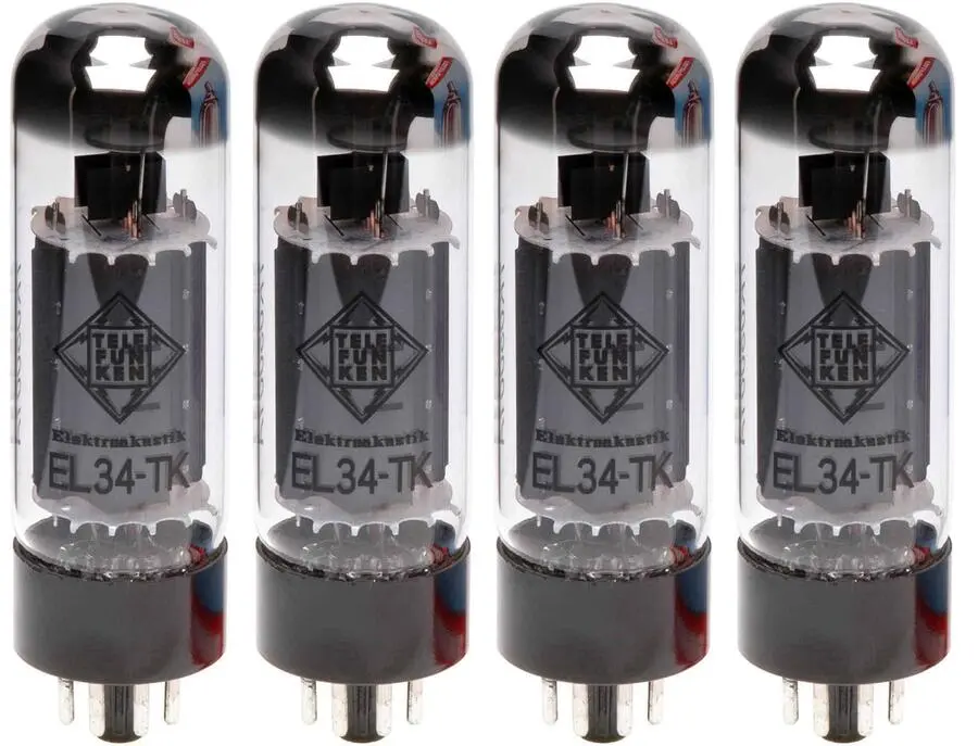 Telefunken EL34-TK Black Diamond Series Power Tubes - What To Know ...