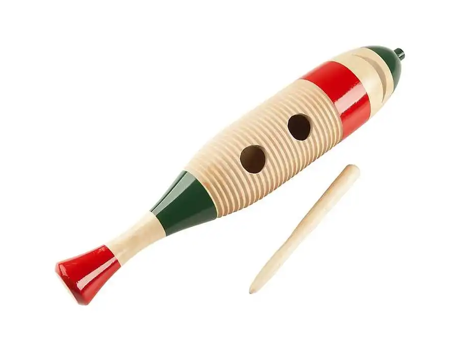 LP CP249A Wood Fish-Style Guiro w/ Scraper - What To Know & Where To ...