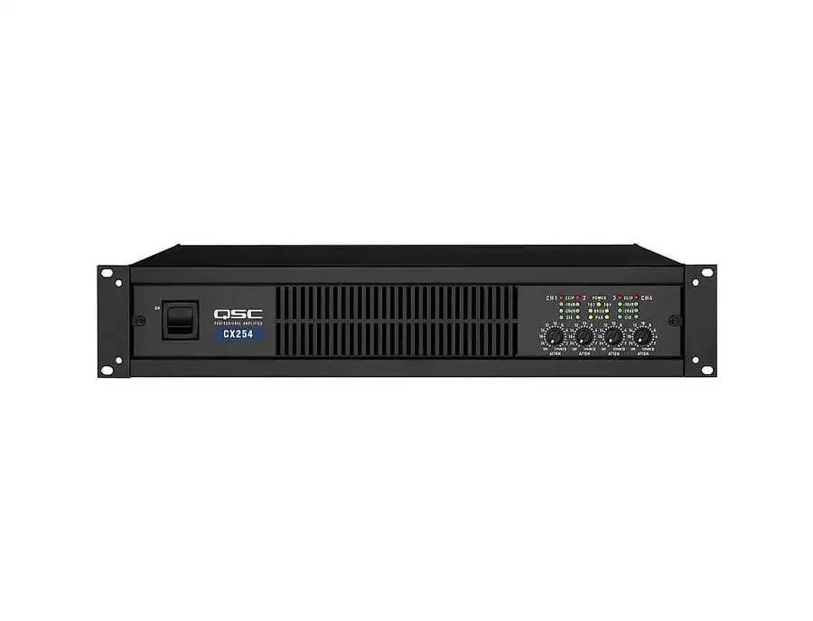 QSC CX254 4-Channel Commercial Power Amplifier - What To Know & Where ...