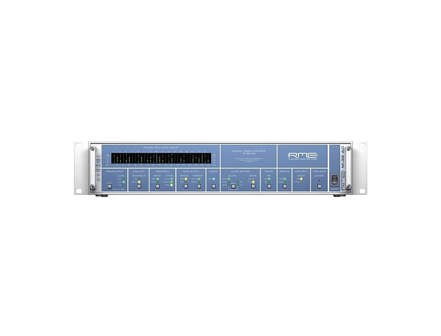 RME M-32 AD Hi-Precision 192kHz 32-Channel Analog to MADI / ADAT ...