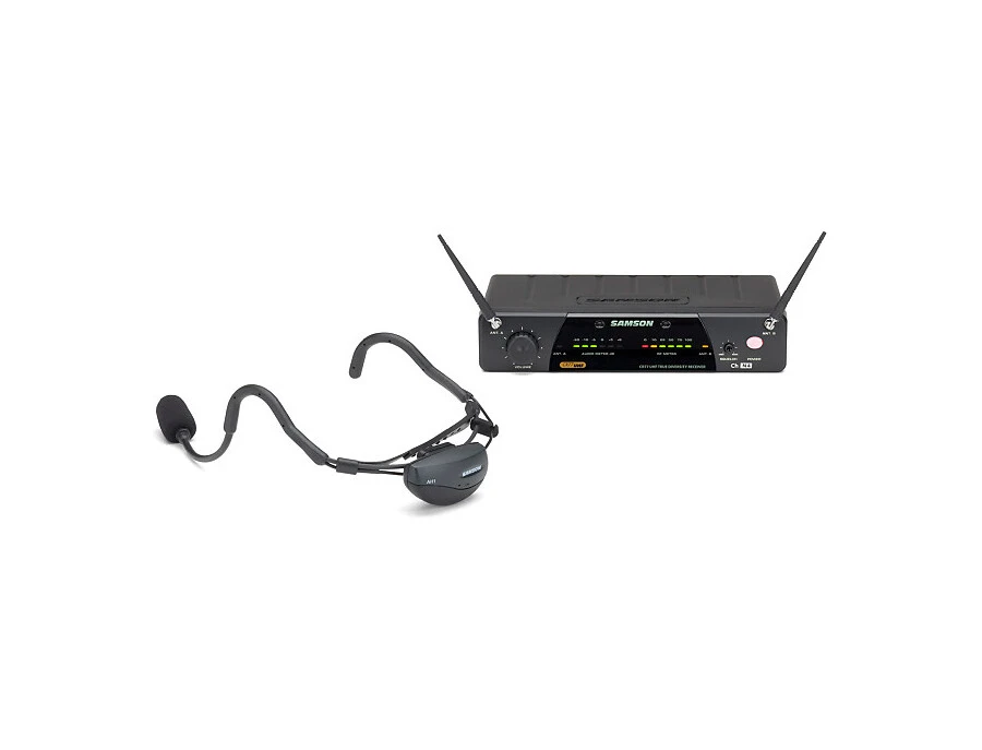 Samson Airline 77 True Diversity UHF Wireless Fitness Headset Mic ...