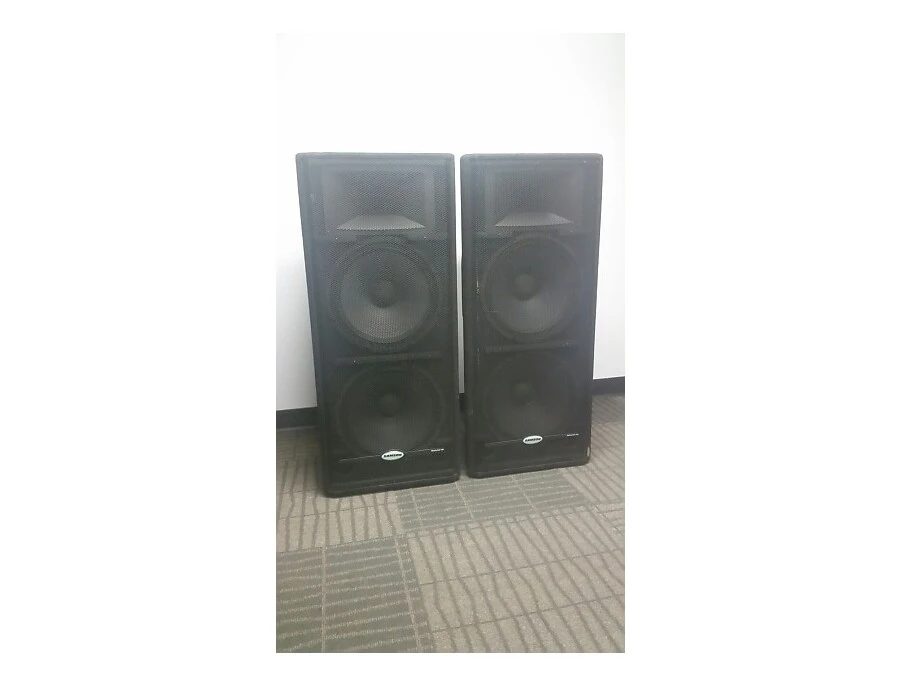 Samson RS215 HD Resound Series 2-Way 300w Passive 2x15" PA Speaker ...