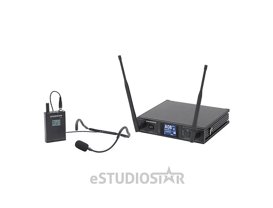 Samson Synth 7 Professional UHF Wireless Headset Mic System - C Band ...