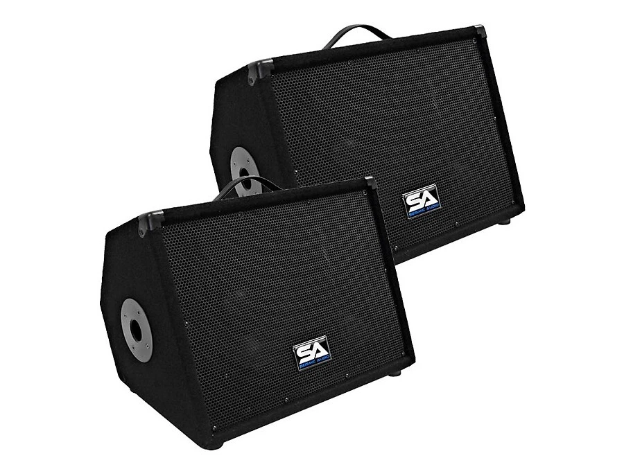 Seismic Audio SA-10M.3 Passive 1x10" 100w Floor Monitor Wedge Speakers ...