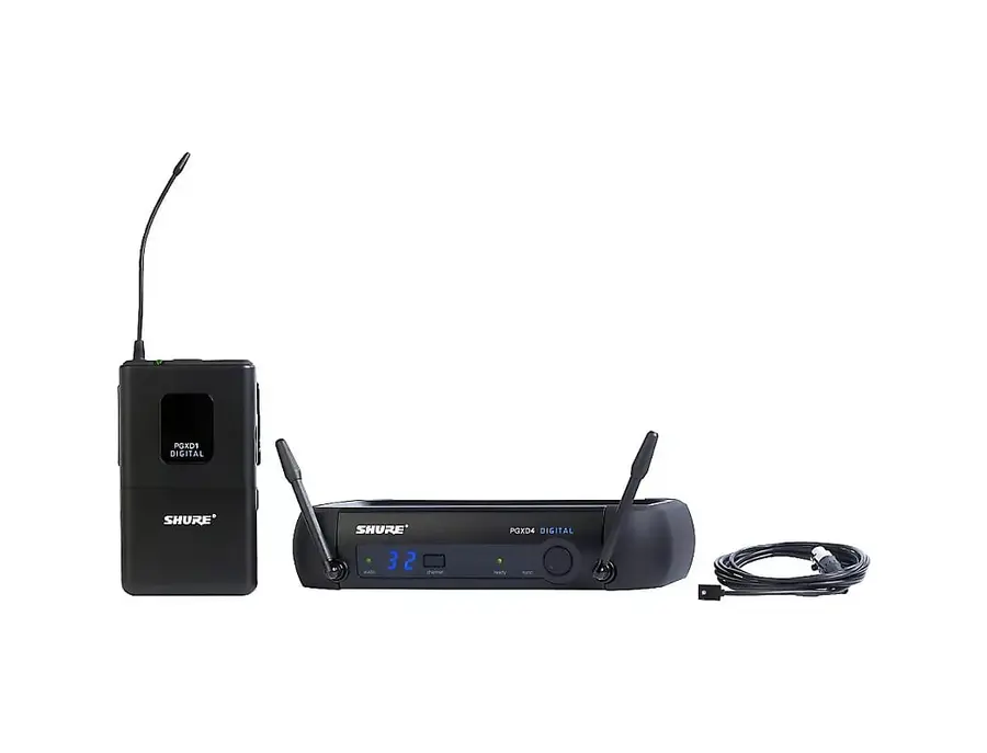 Shure PGXD14/93 Wireless Microphone System with WL93 Lavalier (Band X8 ...