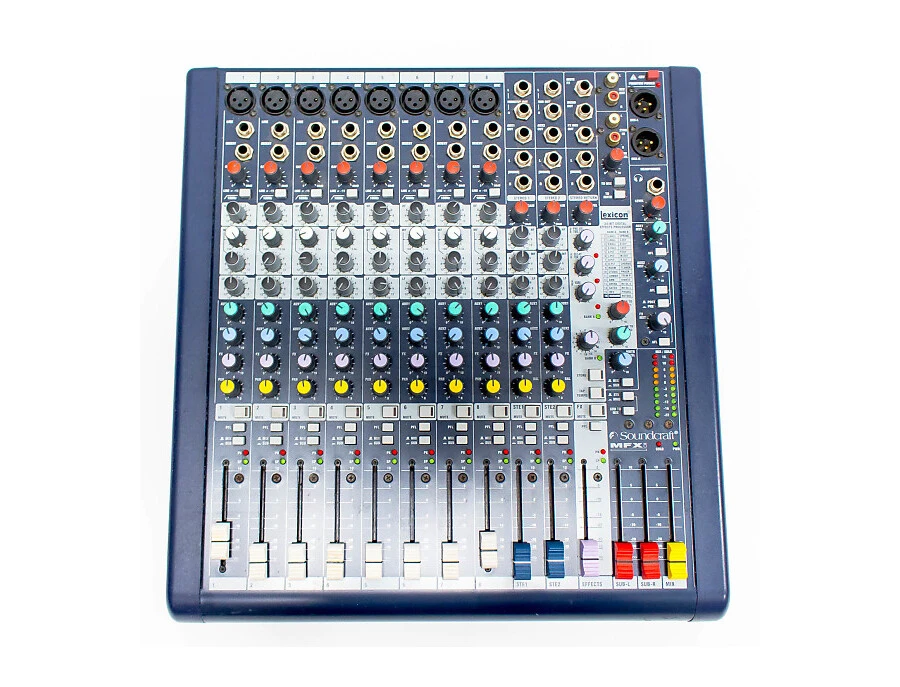 Soundcraft MFXi 8-Channel Mixer with Lexicon Effects - What To Know ...