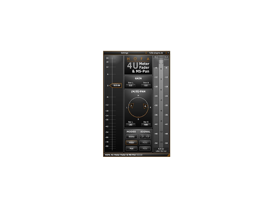 HOFA-Plugins 4U Meter, Fader & MS-Pan - What To Know & Where To Buy ...