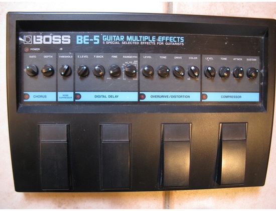 Boss BE-5 Guitar Multiple Effects - ranked #317 in Multi Effects Pedals ...