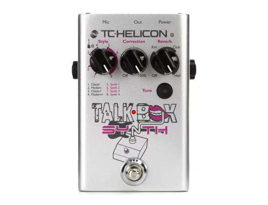 TC Helicon TalkBox Synth - ranked #45 in Guitar Synth Pedals | Equipboard
