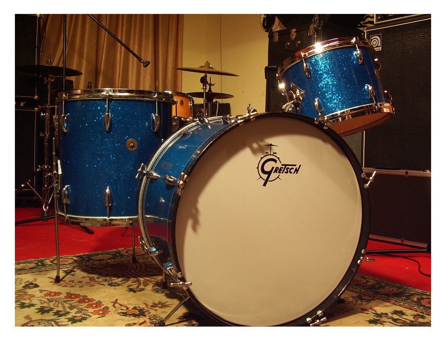 1960s Gretsch Round Badge Drum Kit | Equipboard®