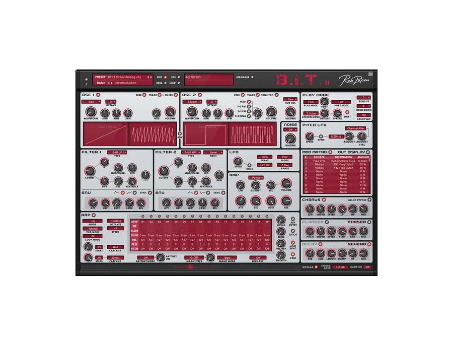 Rob Papen BIT-2 - What To Know & Where To Buy | Equipboard