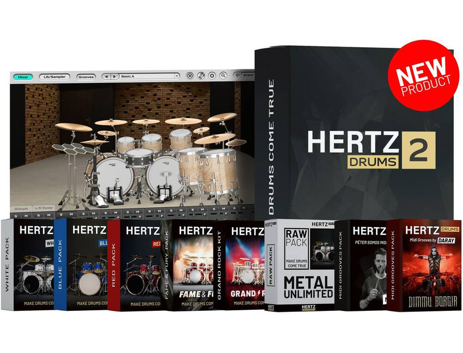Hertz Instruments Hertz Drums Complete 1 Bundle - What To Know & Where ...