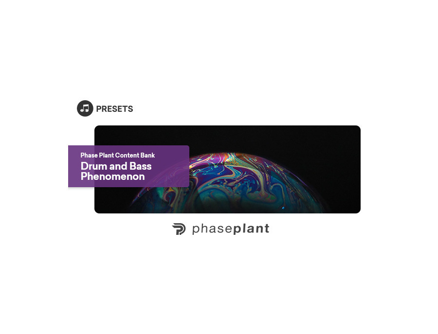 Plugin Boutique Presets Phase Plant Expansion Pack: Drum & Bass ...