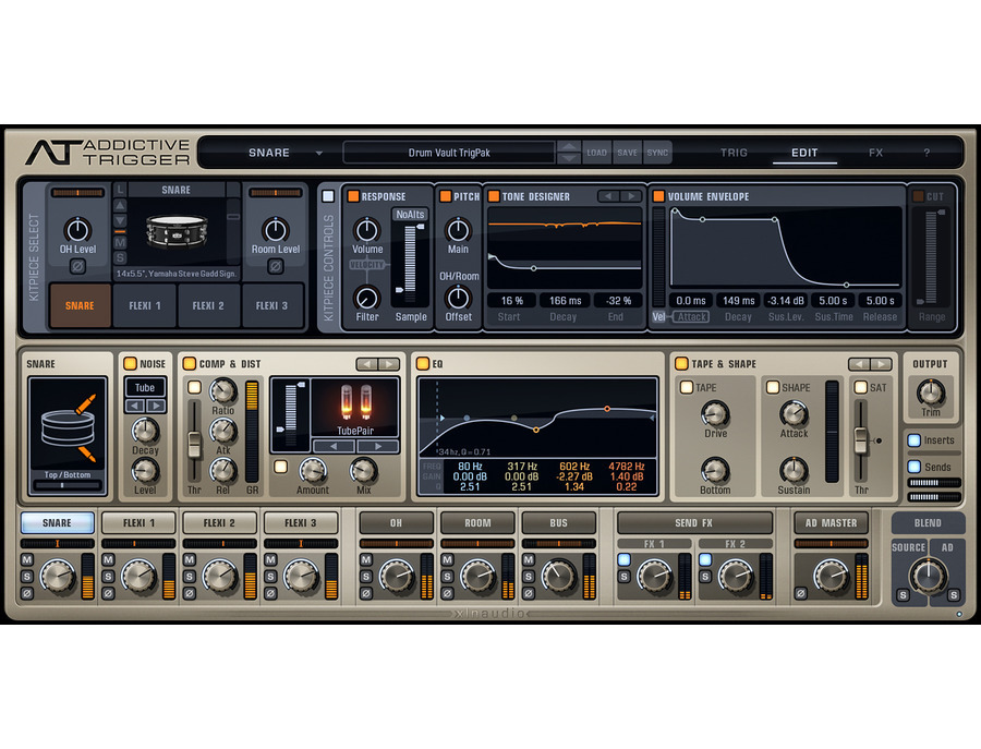 XLN Audio Drum Vault TrigPak - What To Know & Where To Buy | Equipboard