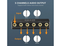 Cubilux 5-Way Quarter Inch Signal Splitter - What To Know & Where To ...