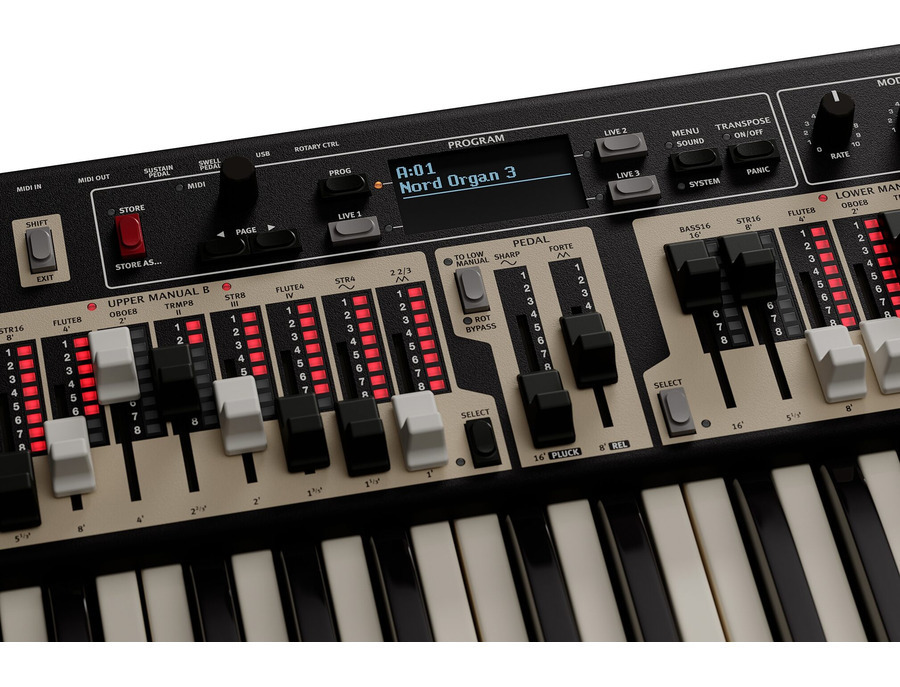 Nord Organ 3 Dual 61-key Combo Organ - What To Know & Where To Buy ...