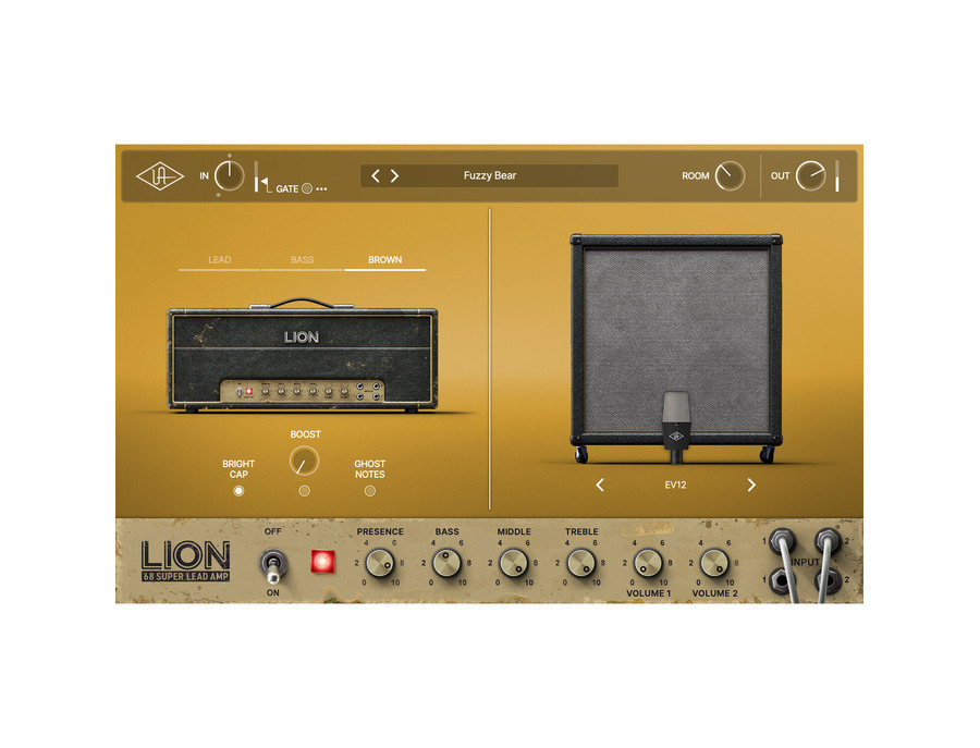 Universal Audio UAD Lion '68 Super Lead Amplifier Plug-in - What To ...