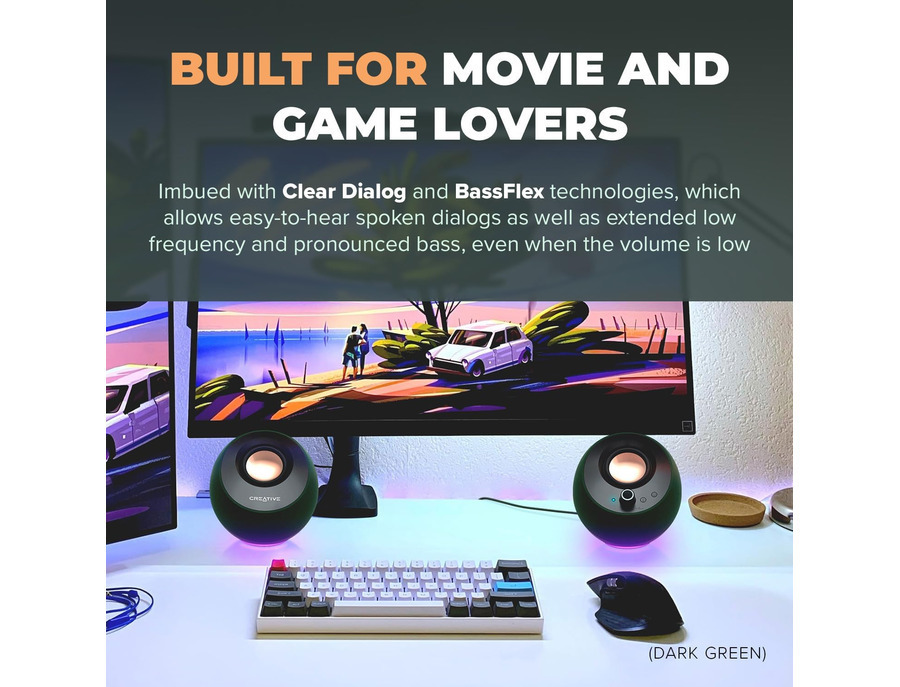 Creative Labs Pebble Pro Computer Speakers - What To Know & Where To ...