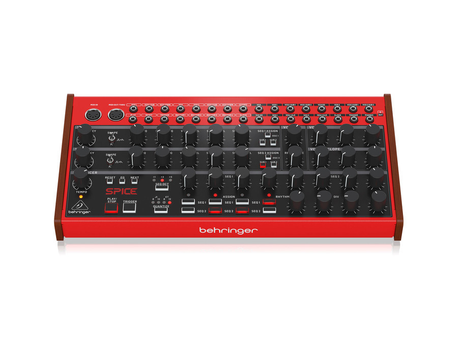 Behringer Spice Analog Semi-modular Polyrhythmic Synthesizer - What To ...