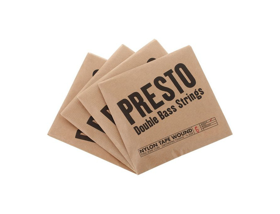 Presto Nylonwound Bass Strings - What To Know & Where To Buy | Equipboard