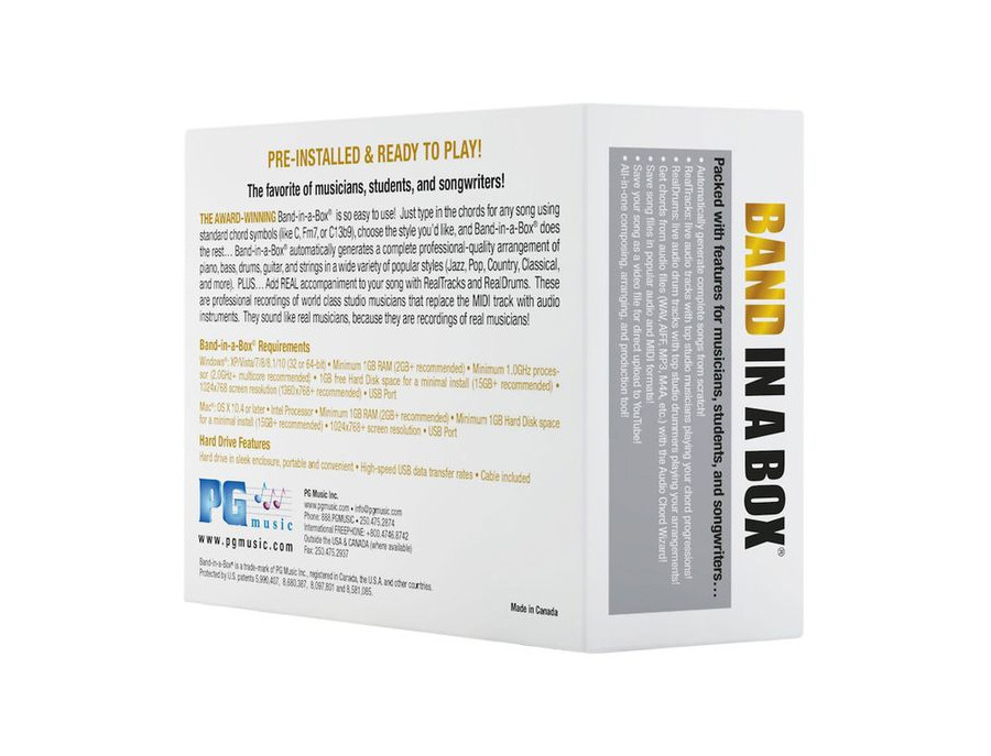 PG Music Band-in-a-Box 2022 UltraPAK for Windows - Download - What To ...