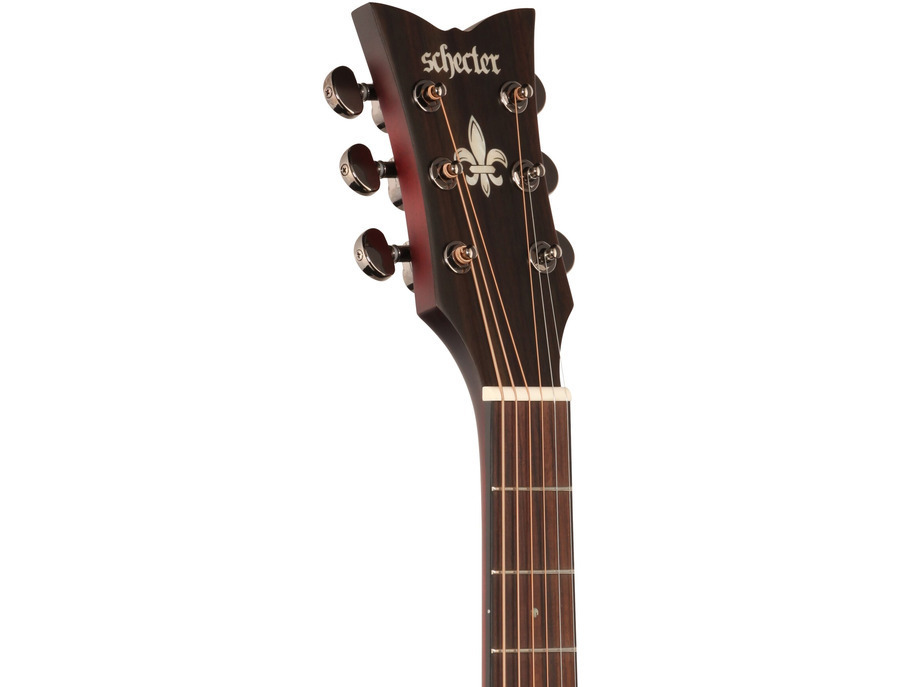 Schecter Guitar Research Orleans Stage Acoustic-Electric Guitar Vampyre ...