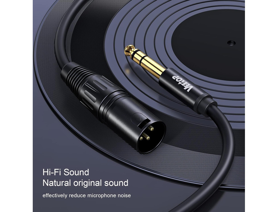 Veetop 1/4 Inch TRS to XLR Male Cable - What To Know & Where To Buy ...