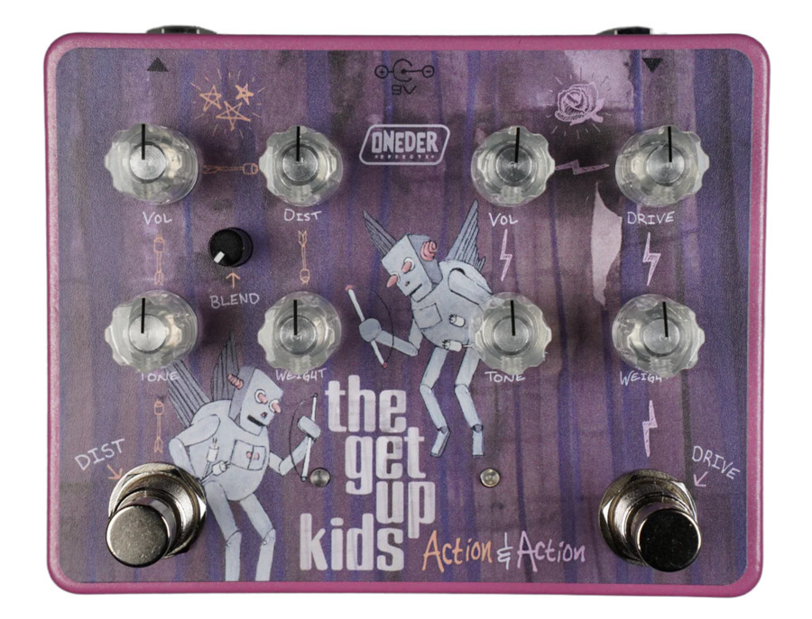 Oneder Effects Action & Action The Get Up Kids Pedal Dual Overdrive ...