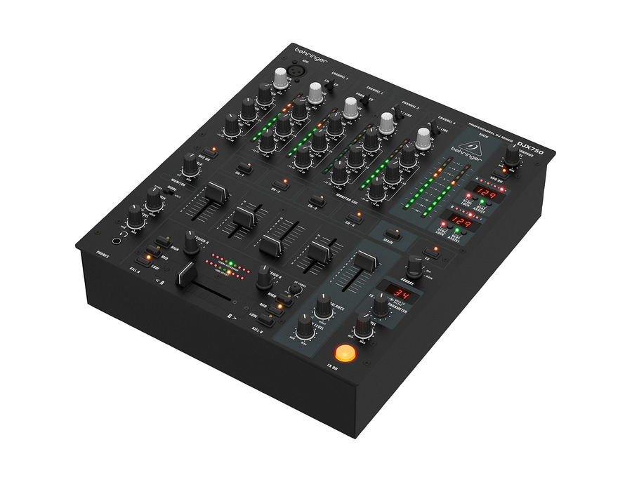 Behringer DJX750 5-Channel Pro DJ Mixer - What To Know & Where To Buy ...