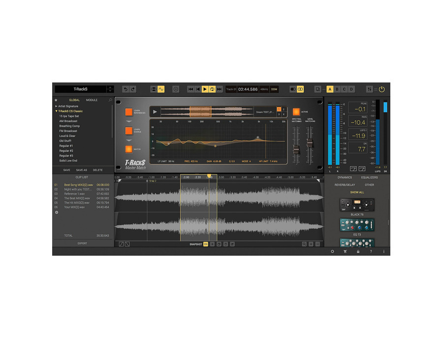 IK Multimedia T-RackS 5 Deluxe - What To Know & Where To Buy | Equipboard