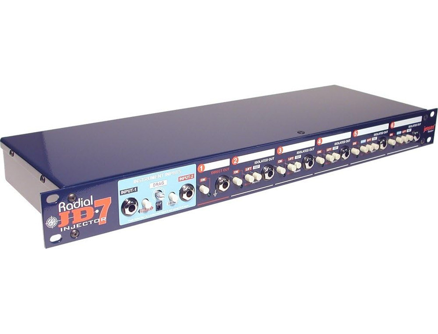 Radial Engineering JD7 Injector Guitar Signal Distribution System ...